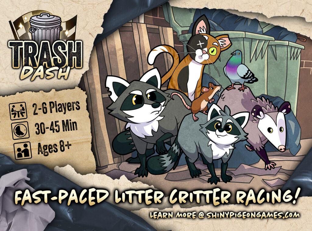 Trash Dash - Shiny Pigeon Games